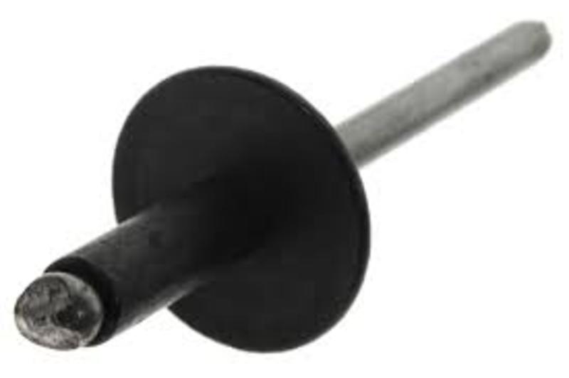 MUSTA POP-NIITTI 3/16" | Kuumeshop.fi